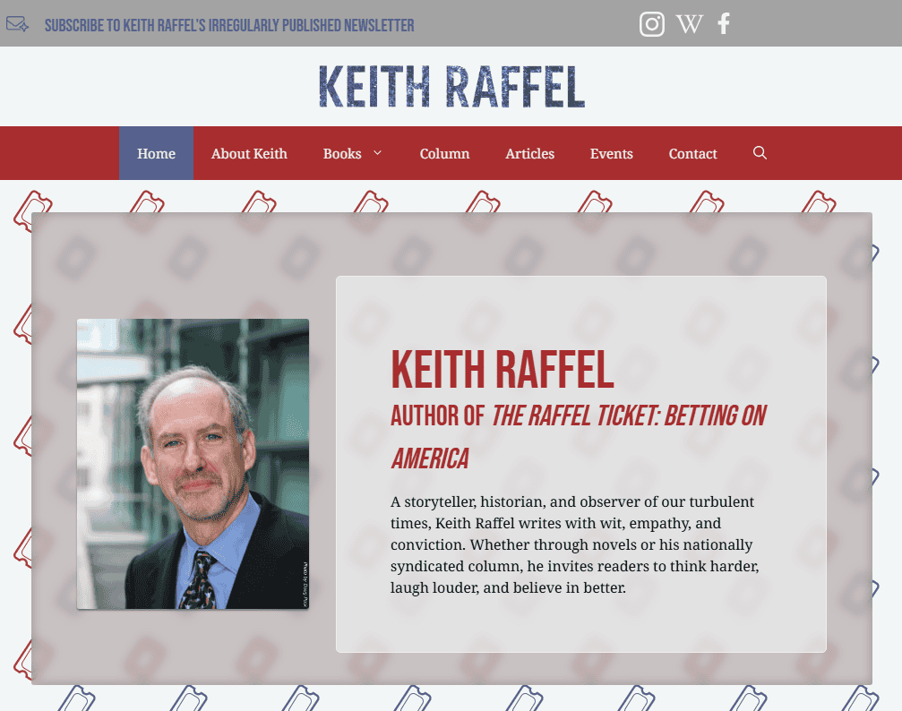 HOME — Keith Raffel